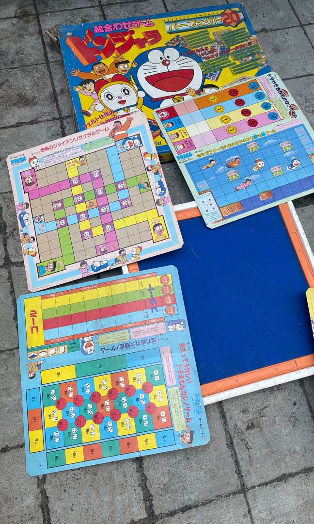 Doraemon Board Games, Hobbies & Toys, Toys & Games on Carousell