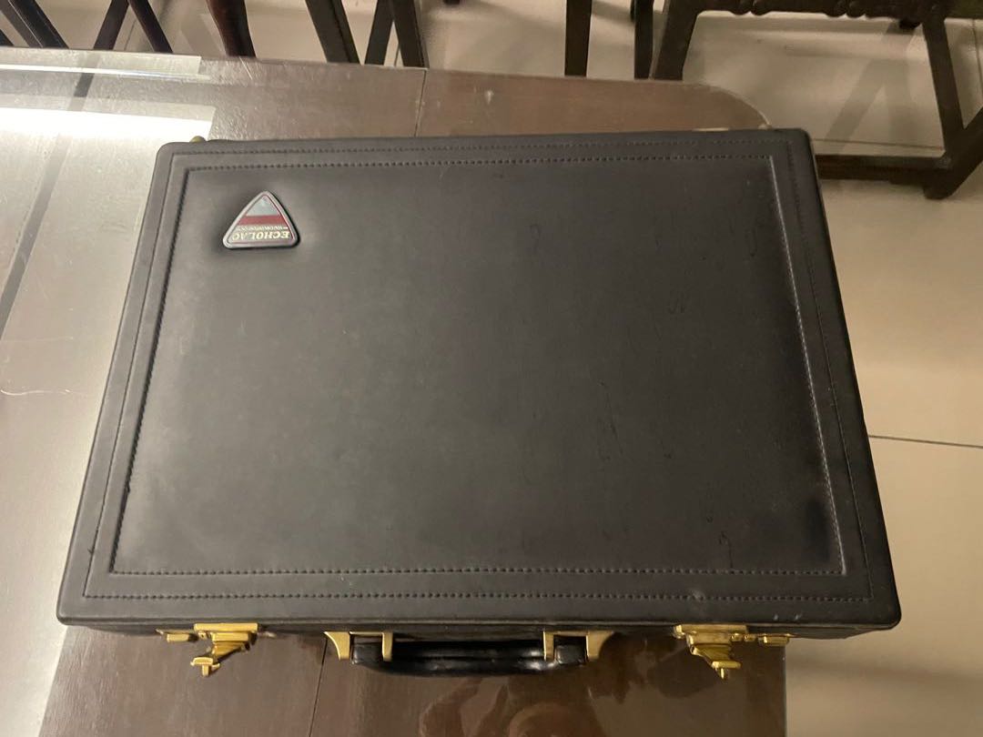 Echolac Attache Case, Men's Fashion, Watches & Accessories, Wallets ...