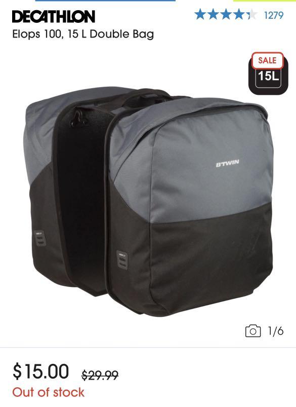 elops cyling bag 15L, Sports Equipment, Bicycles & Parts, Parts ...