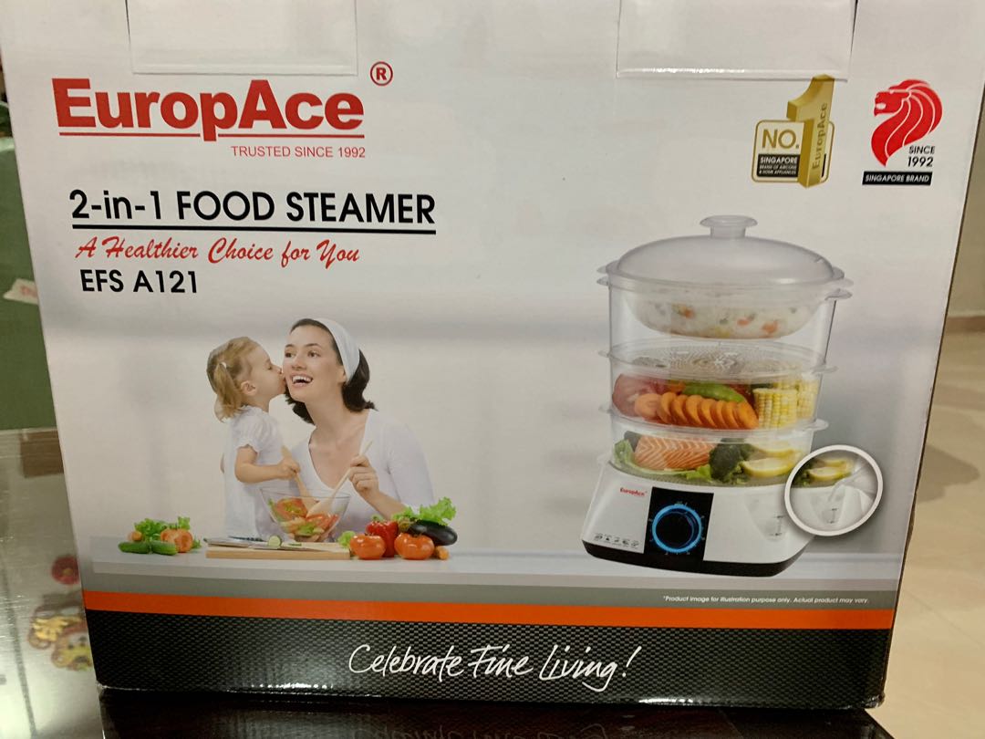 EuropAce 3 Layers 2-in-1 Steamer, TV & Home Appliances, Kitchen ...