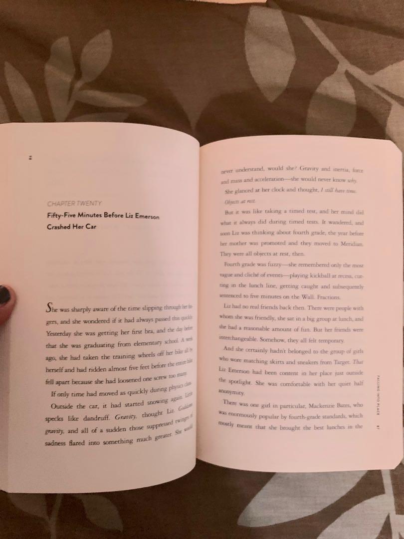 Falling into Place by Amy Zhang, Hobbies & Toys, Books & Magazines ...