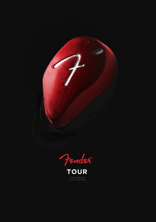 Fender Tour (IEM) True Wireless - Red edition, Audio, Earphones on ...