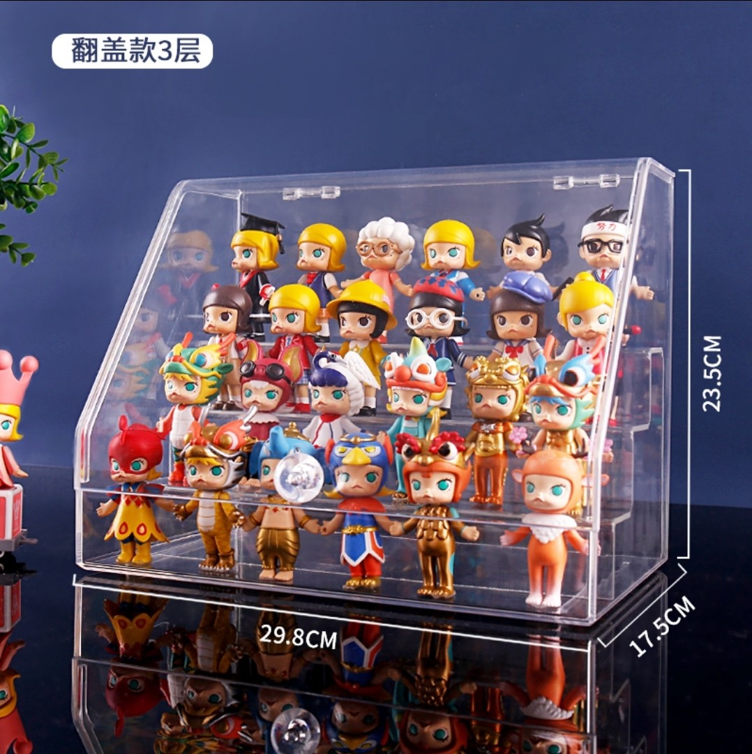 Figurines Display Acrylic Box, Hobbies & Toys, Toys & Games on Carousell