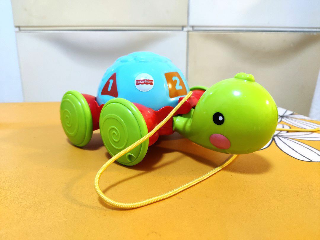 Fisher Price Pull Along Tortoise on Carousell