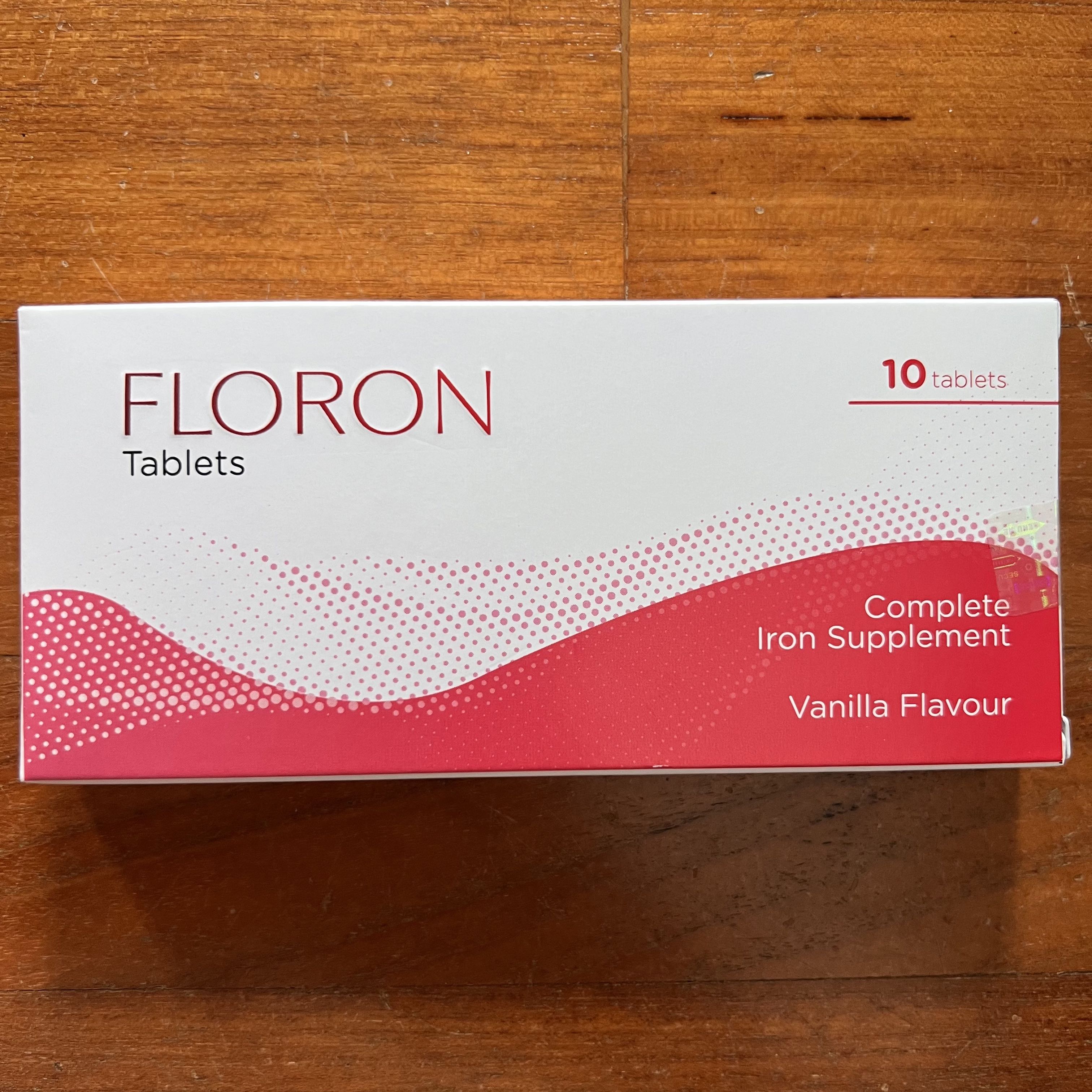 Floron Tablets, Complete Iron Supplement, Health & Nutrition, Health ...