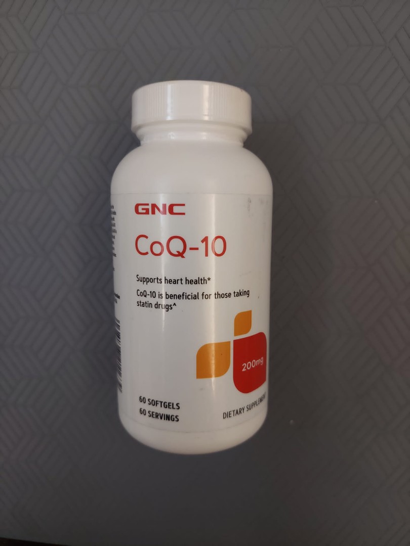 GNC CoQ10 200mg 60粒 輔酶Q10, 健康及營養食用品, 健康補充品, 健康補充品 - 維他命及補充品 - Carousell