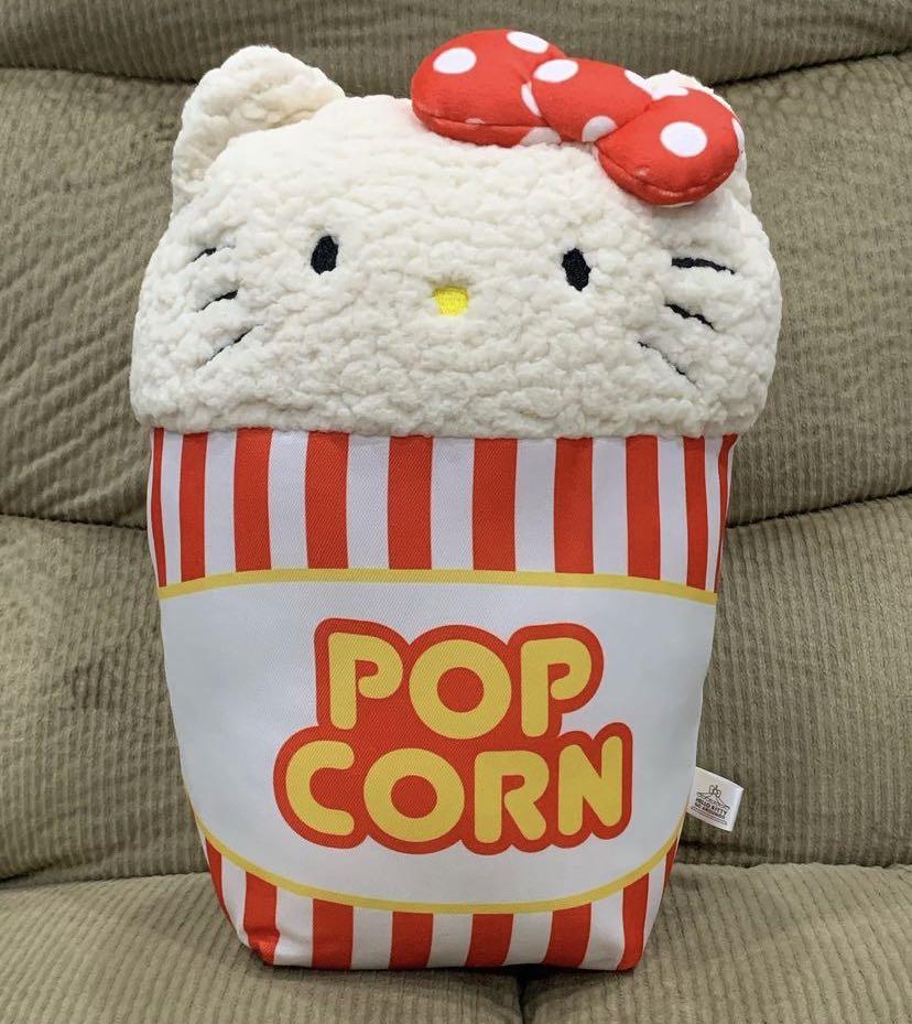 Hello kitty popcorn plush, Hobbies & Toys, Toys & Games on Carousell
