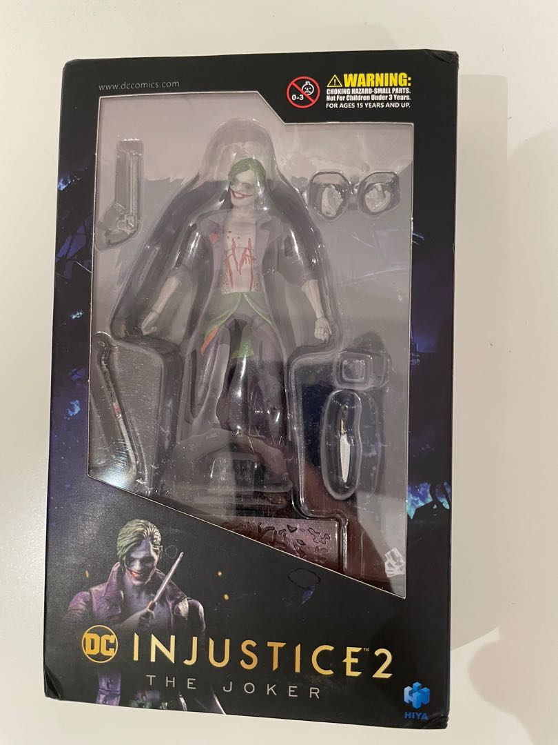 全新Hiya toys Injustice 2 joker 1:18 batman 4吋, 興趣及遊戲, 玩具 & 遊戲類 - Carousell