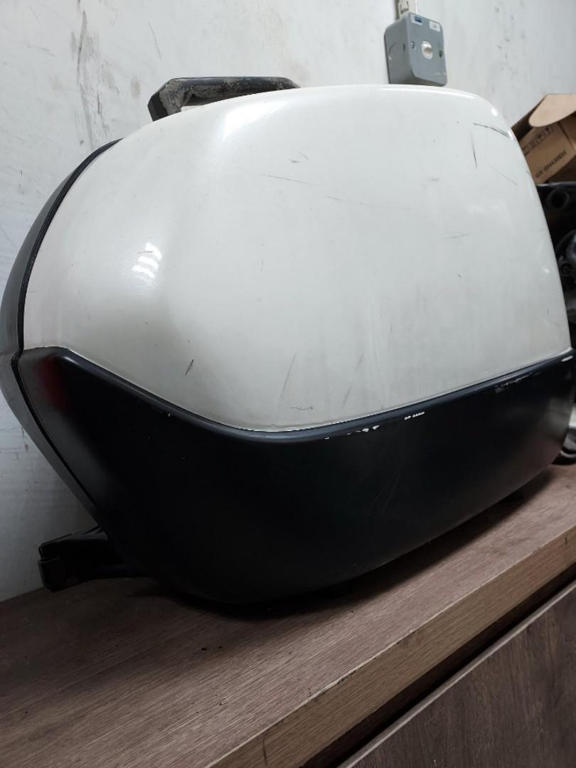 Honda ST11 side boxes, Motorcycles, Motorcycle Accessories on Carousell