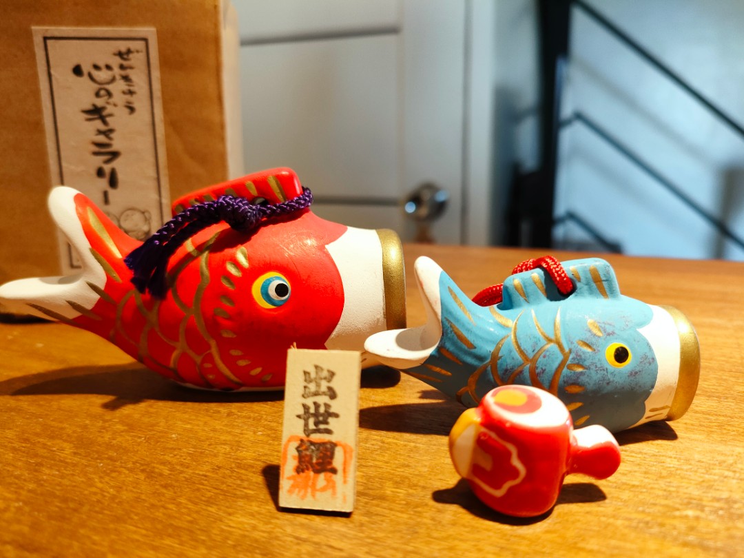 Japan Lucky Fish Charm set, Hobbies & Toys, Memorabilia & Collectibles ...