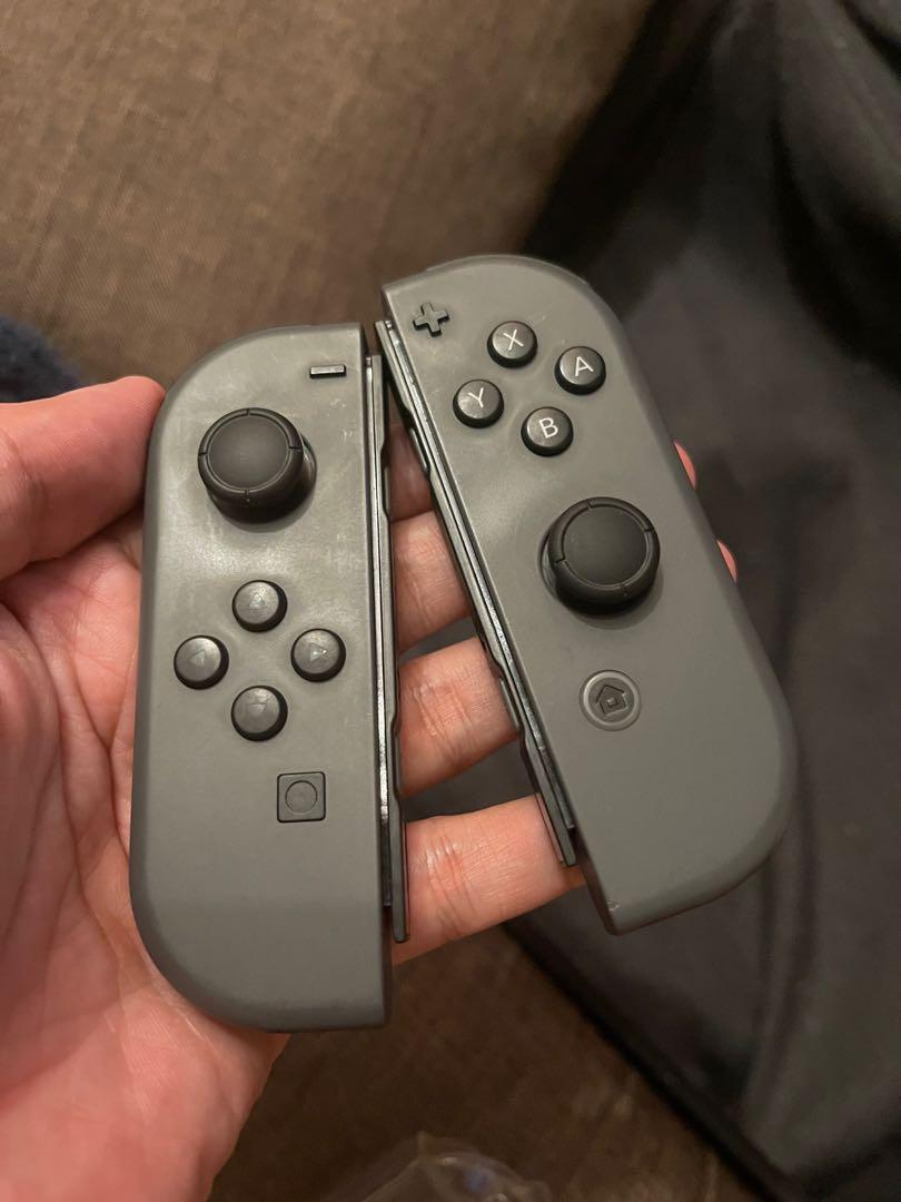 joycon Left and Right (grey), Video Gaming, Gaming Accessories ...
