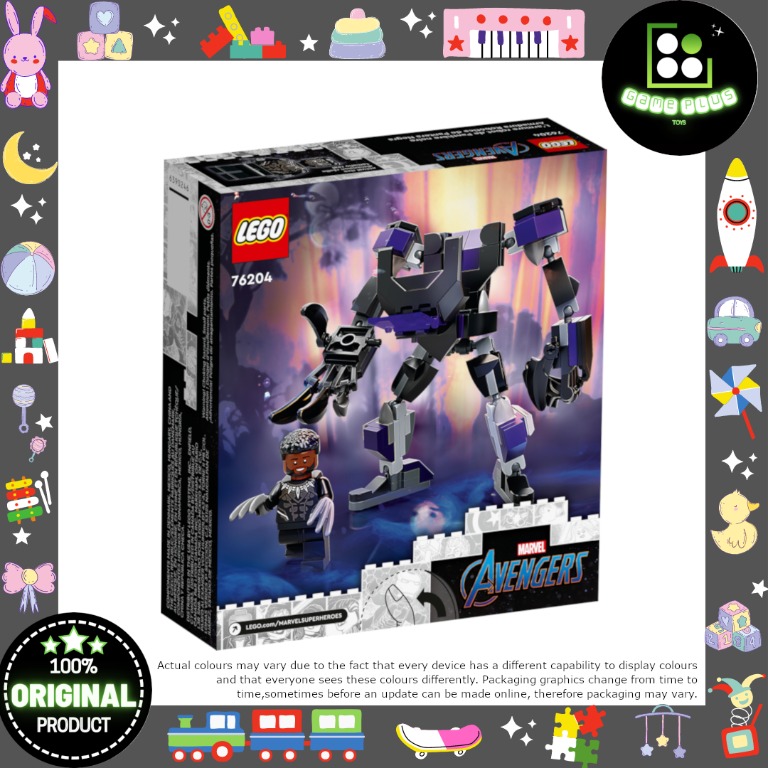 LEGO Marvel 76204 Black Panther Mech Armor on Carousell
