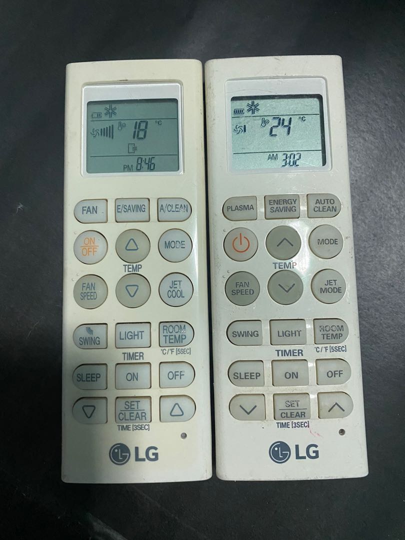 LG Aircon Remote Control, TV & Home Appliances, Air Conditioners ...
