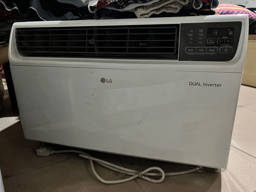 LG Dual Inverter 2hp window type, TV & Home Appliances, Air ...