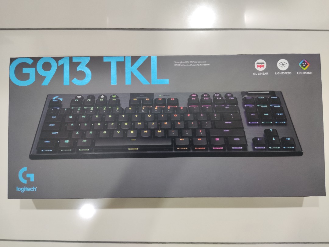 Logitech G913 TKL wireless, Computers & Tech, Parts & Accessories ...
