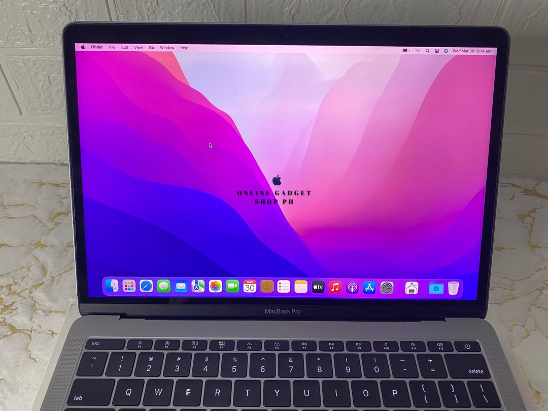 Macbook Pro Space Gray Non Touchbar Gb Ram Gb Ssd Computers Tech Laptops