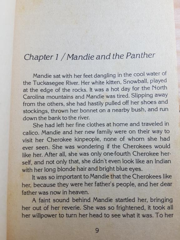 Mandie and the Cheroke Legend by Lois Gladys Leppard, Hobbies & Toys ...