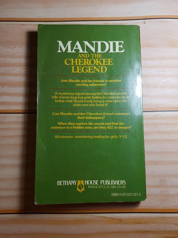 Mandie and the Cheroke Legend by Lois Gladys Leppard, Hobbies & Toys ...
