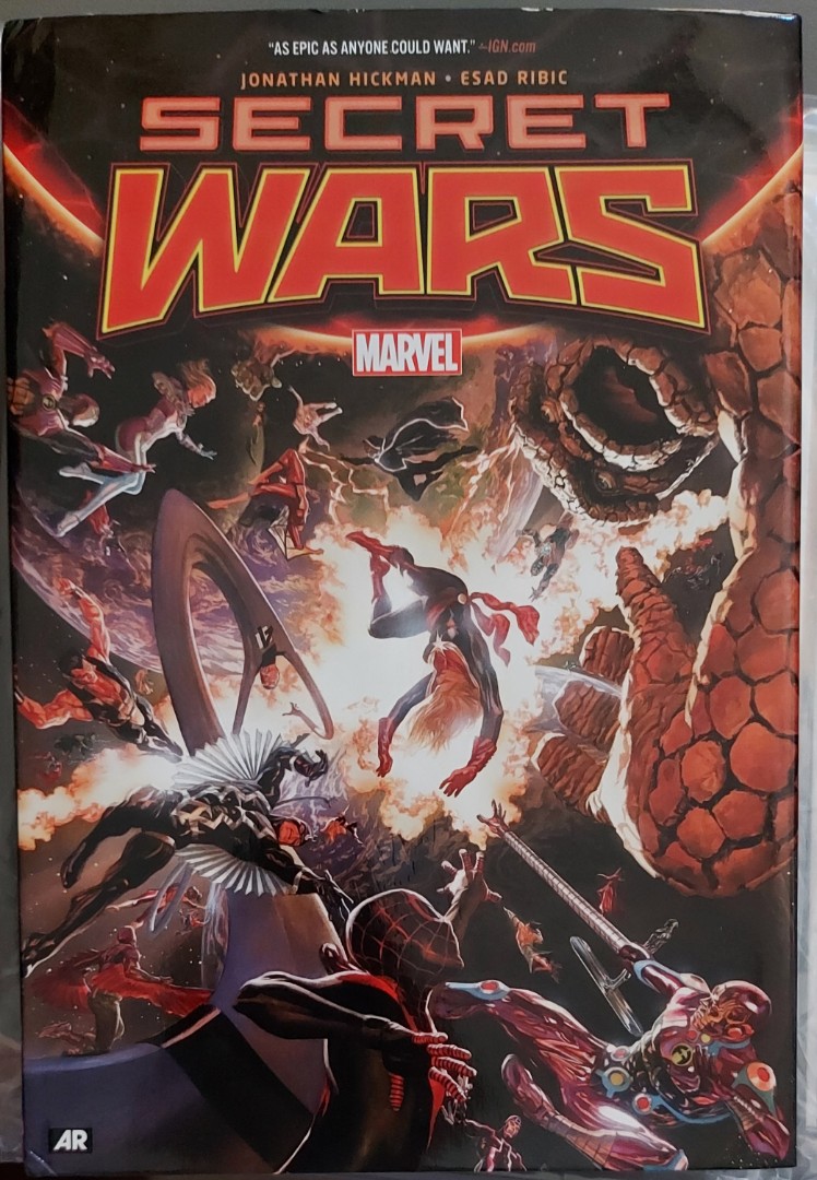 Marvel Secret Wars Premium Format Hardbound, Hobbies & Toys, Books ...