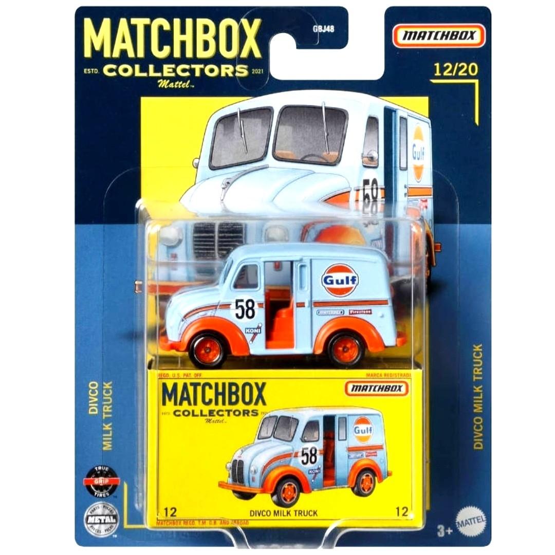 Matchbox Premium Matchbox Collectors Gulf Divco Milk Truck, Hobbies ...