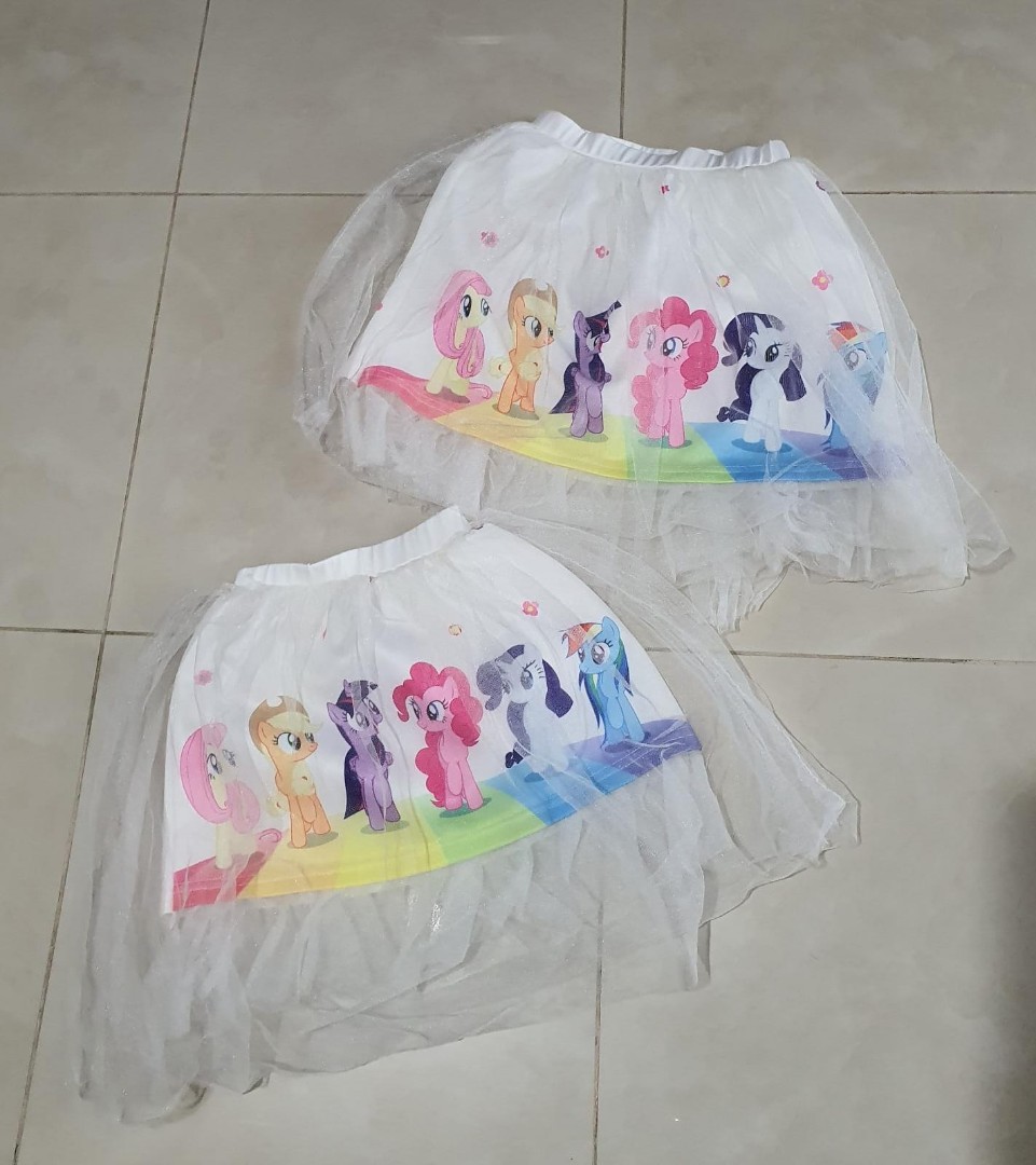 Matching sister's MLP My Little Pony skirts, Babies & Kids, Babies ...