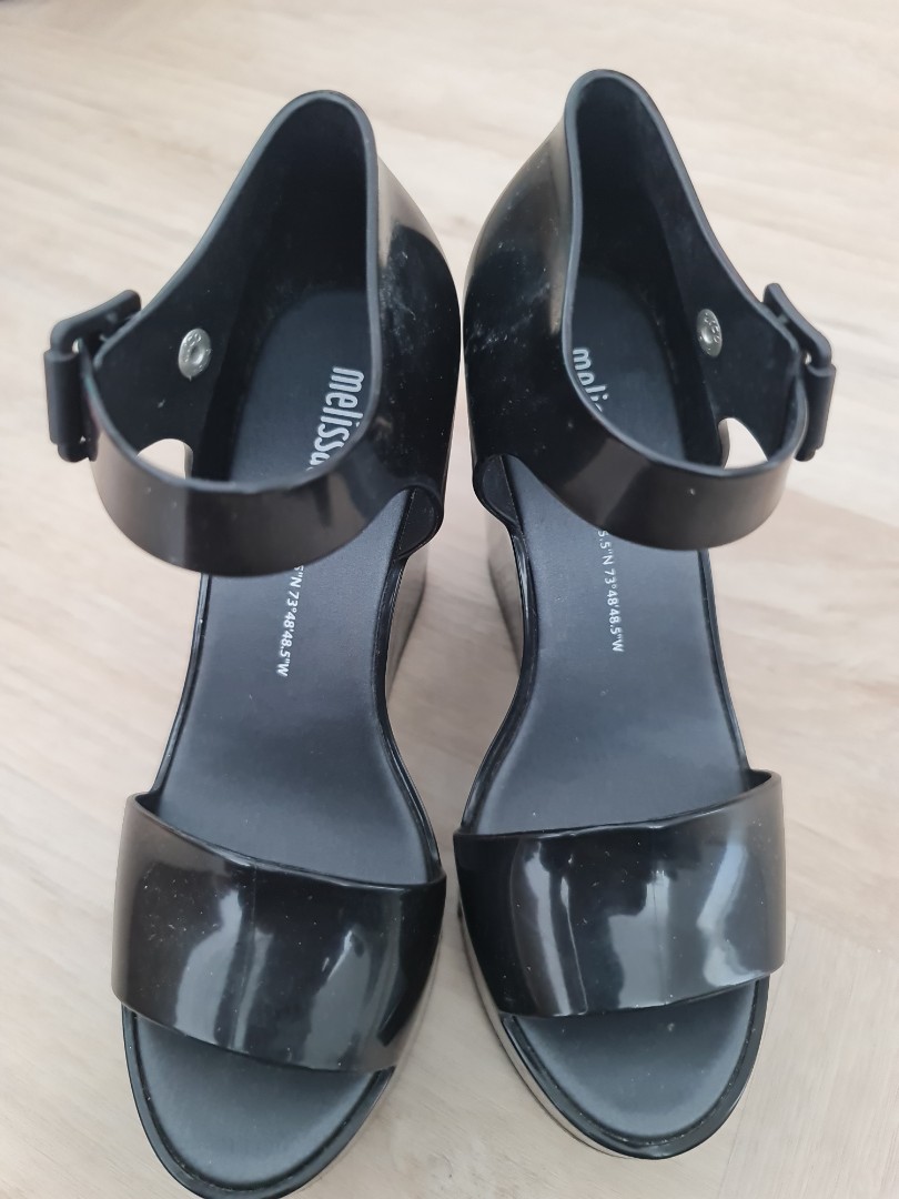 Melissa wedges, Luxury, Sneakers & Footwear on Carousell