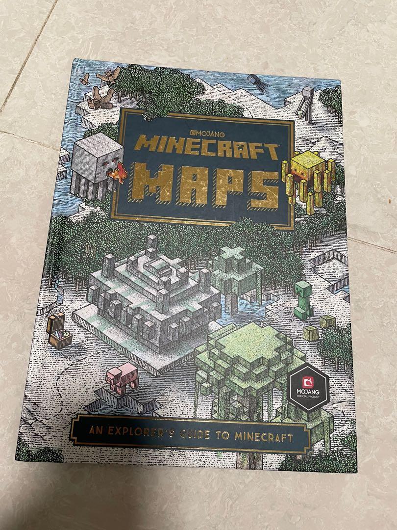 Minecraft map guide book, 興趣及遊戲, 書本 & 文具, 小朋友書 - Carousell