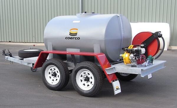 MOBILE STORAGE TANKS WITH WHEELS, Commercial & Industrial, Construction ...