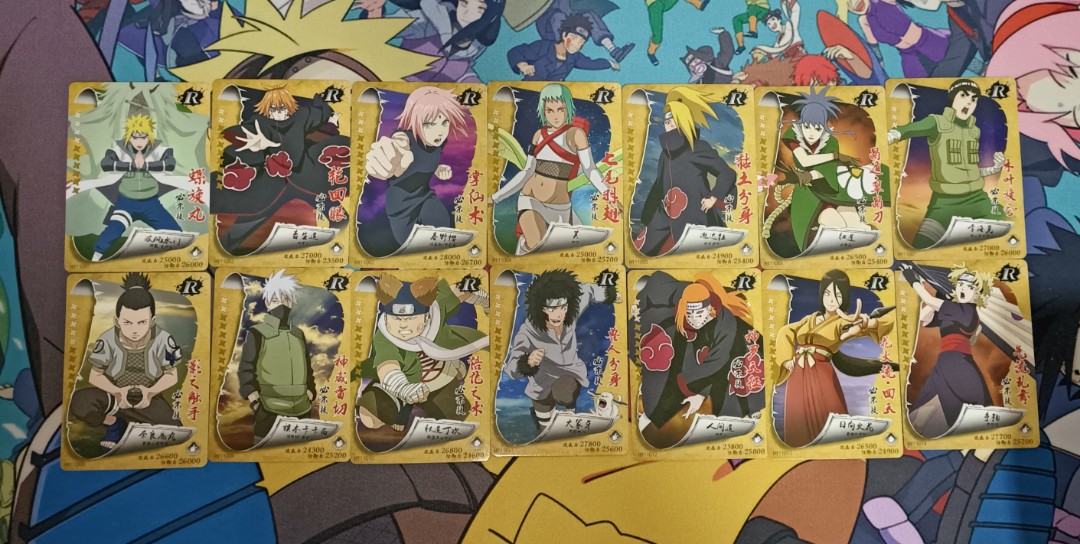 Naruto Collectible Cards Series 11 - Common/Uncommon List, Hobbies ...