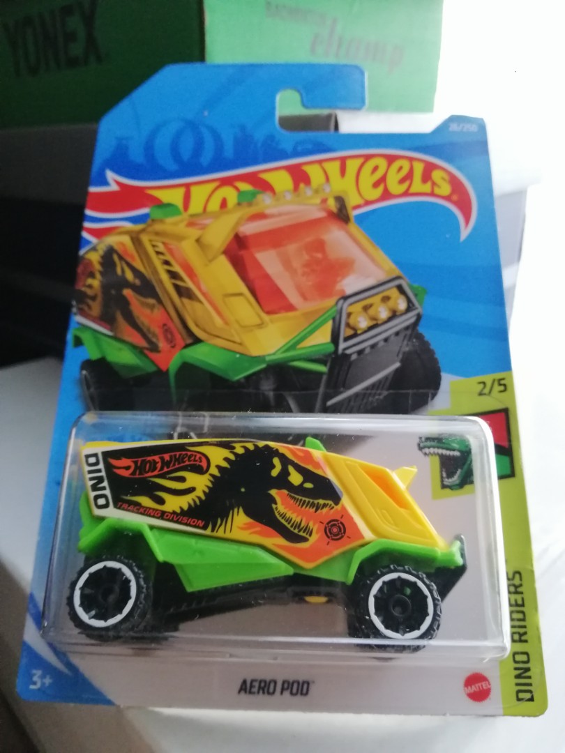 New Aero Pod Dino Riders Dinosaur Hot Wheels HotWheels Truck #Duit4Raya ...