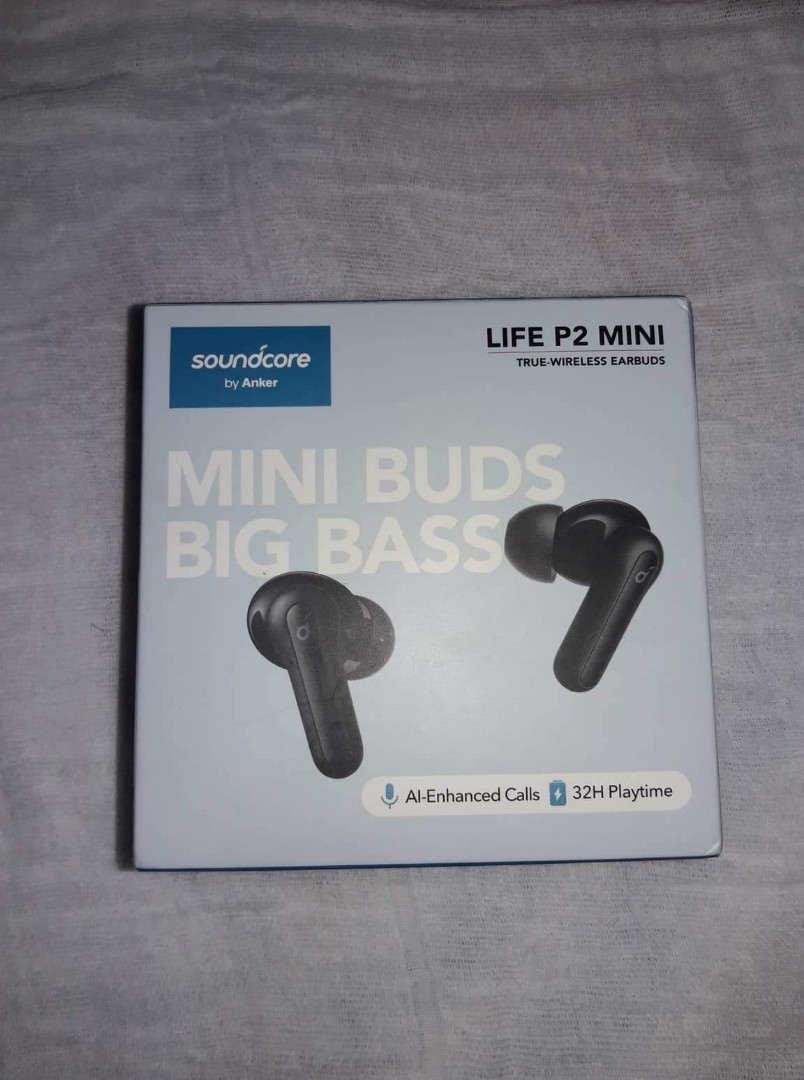 Original SoundCore Life P2 Mini By Anker, Audio, Earphones on Carousell