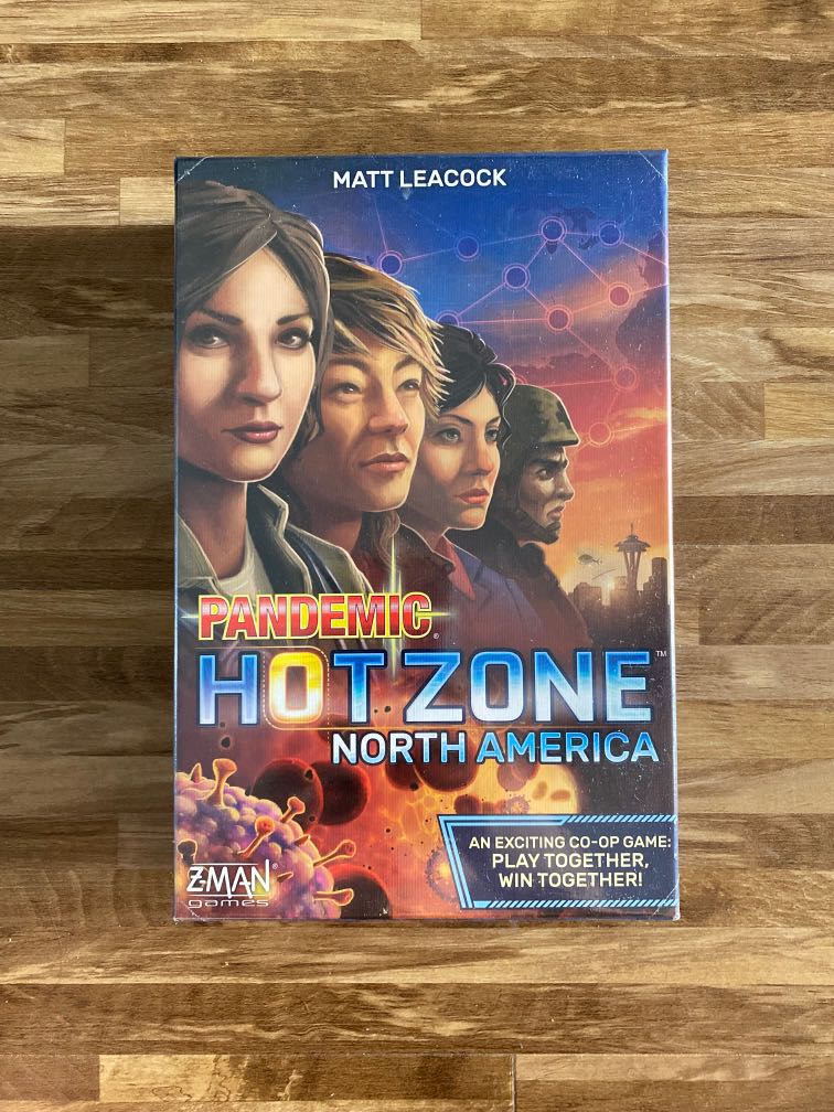 Pandemic Hot Zone Board Game, Hobbies & Toys, Toys & Games on Carousell