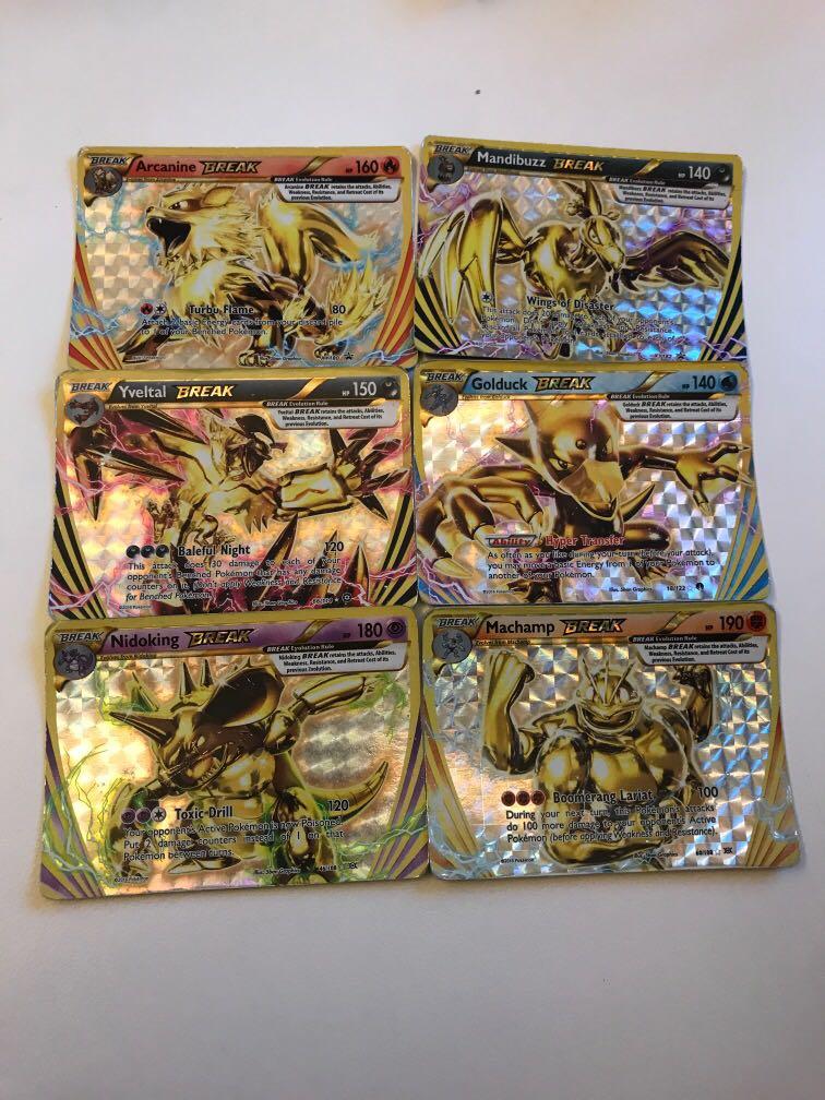Pokemon Break cards, Hobbies & Toys, Toys & Games on Carousell