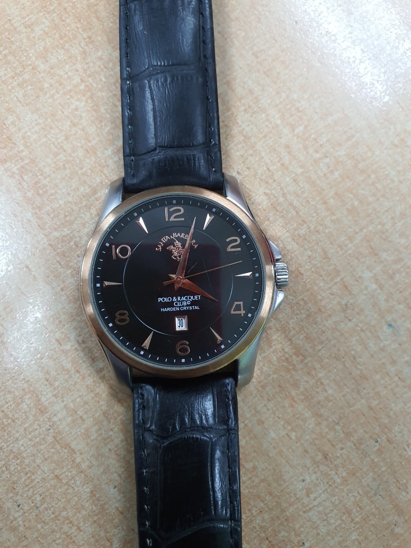 POLO SANTA BARBARA WATCH, Men's Fashion, Watches & Accessories, Watches ...