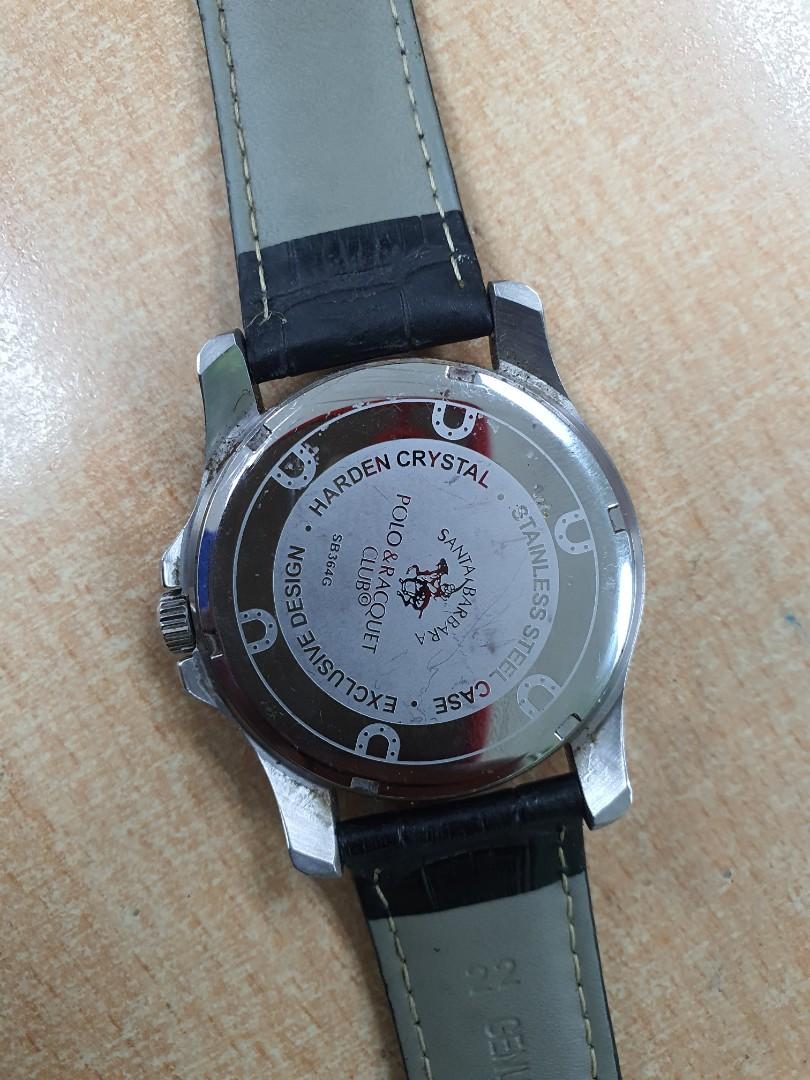POLO SANTA BARBARA WATCH, Men's Fashion, Watches & Accessories, Watches ...