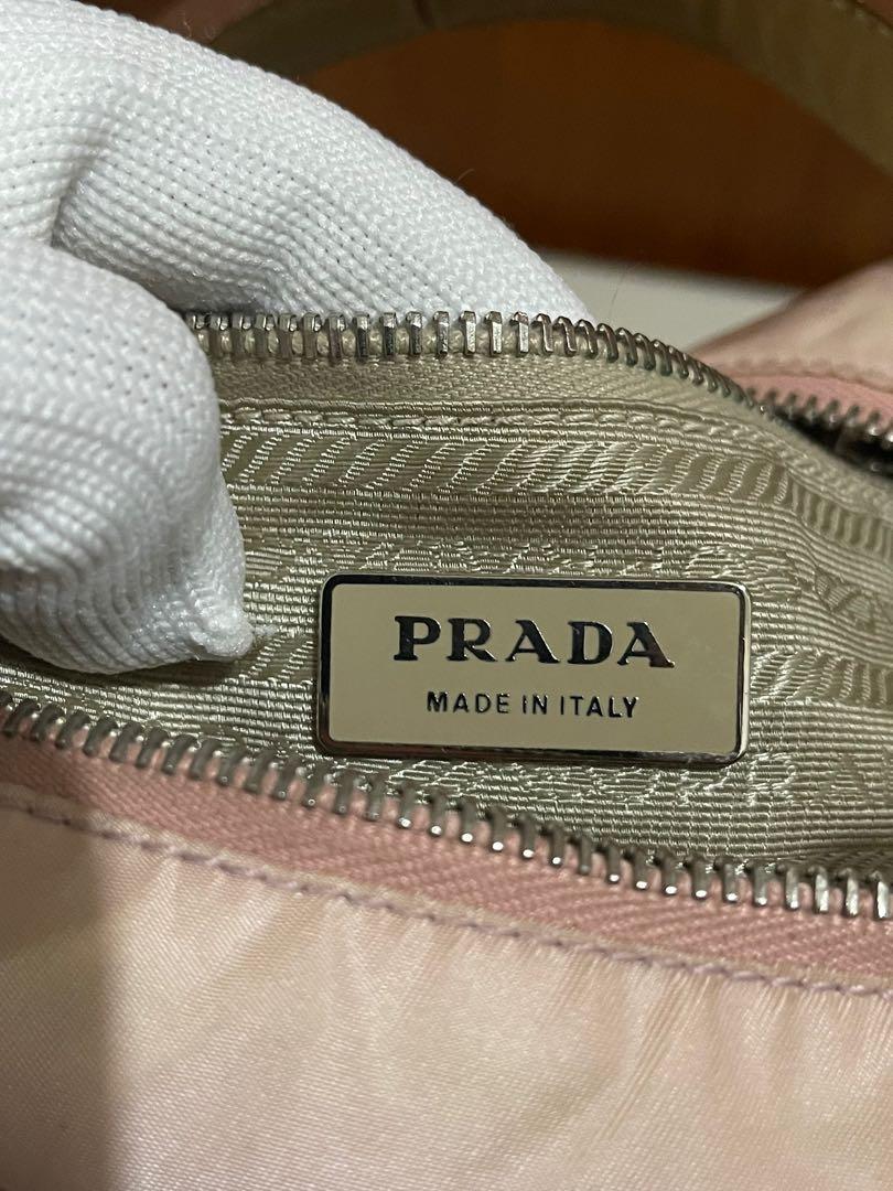 Prada Stencil Hobo Bag, Luxury, Bags & Wallets on Carousell