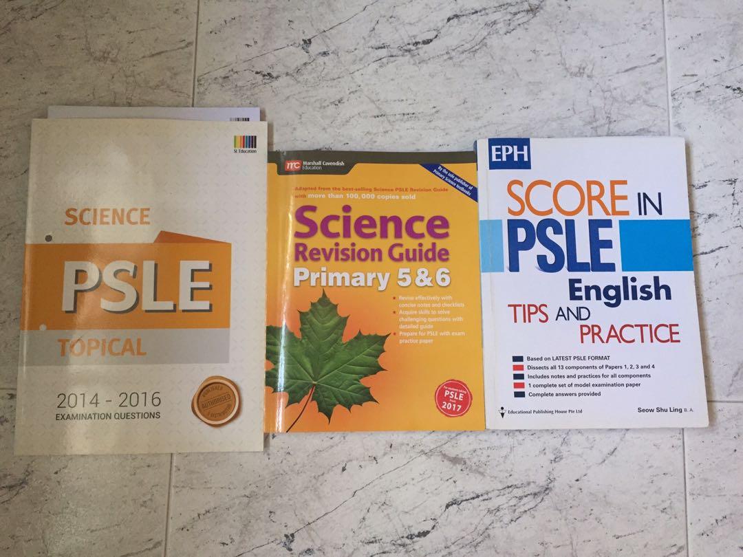 PSLE Science Topical Practice, Science Revision Guide P5 & 6, PSLE ...