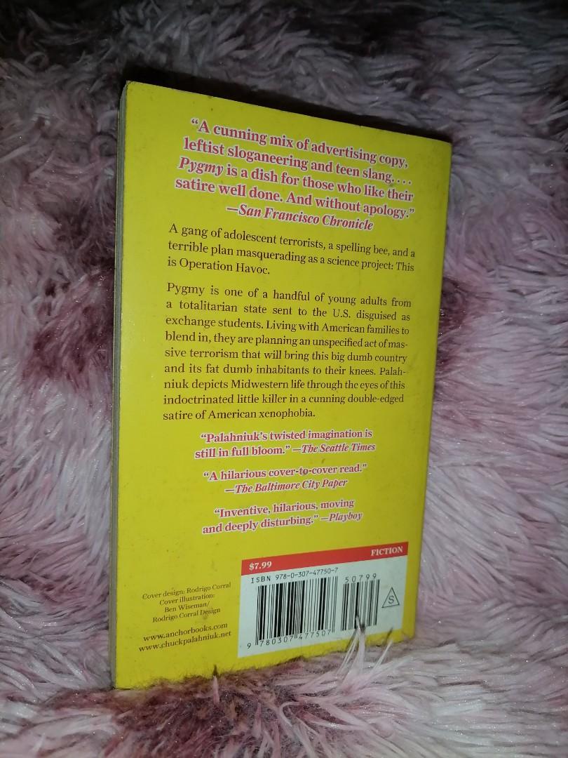 Pygmy by Chuck Palahniuk, Hobbies & Toys, Books & Magazines, Fiction ...