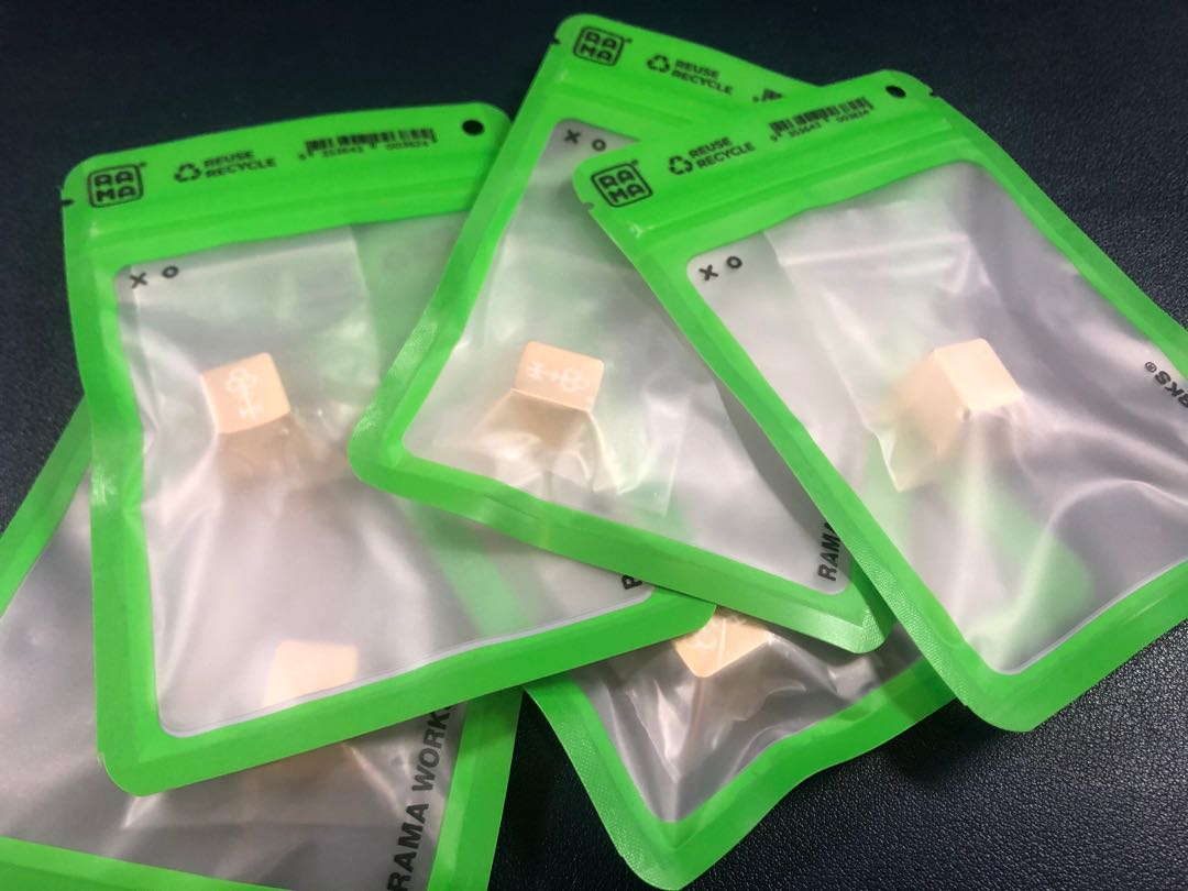 Rama X Keycult Brass & White MX Artisan Keycap brand new never opened ...