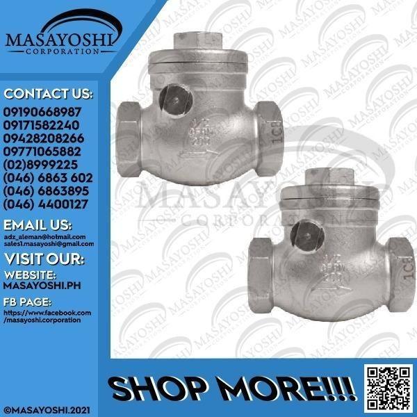 Reflux Valve 4" | Swing Check Valve | Tilting Disk Check Valve | Non ...