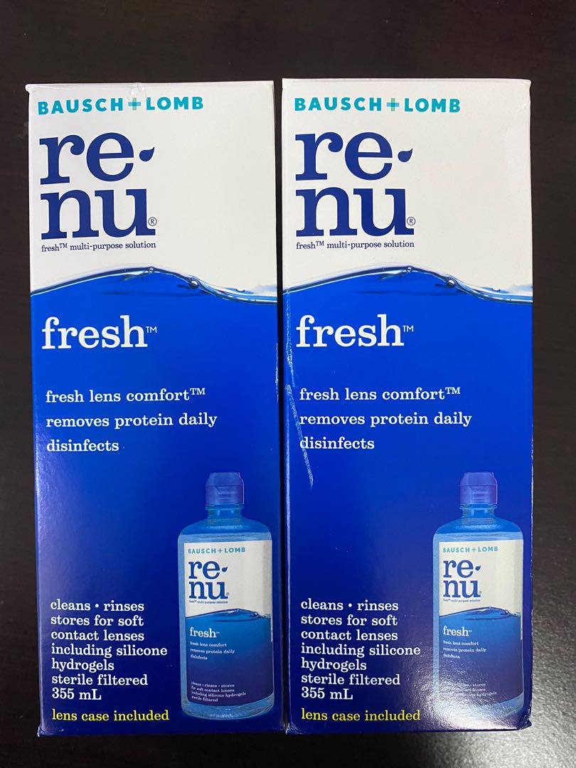 Renu lens solution, Beauty & Personal Care, Vision Care on Carousell