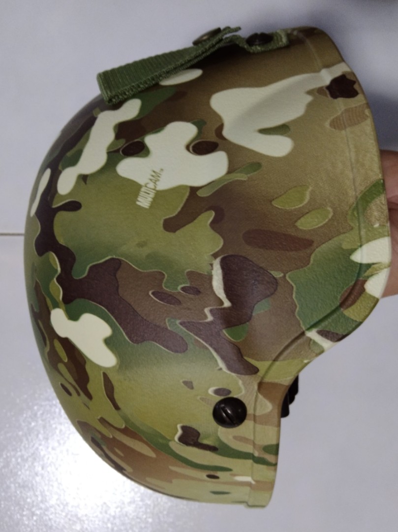 REPLICA MICH 2000 Multicam medium military soldier helmet headgear army ...