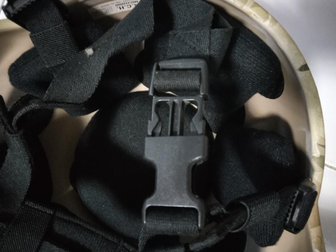 REPLICA MICH 2000 Multicam medium military soldier helmet headgear army ...