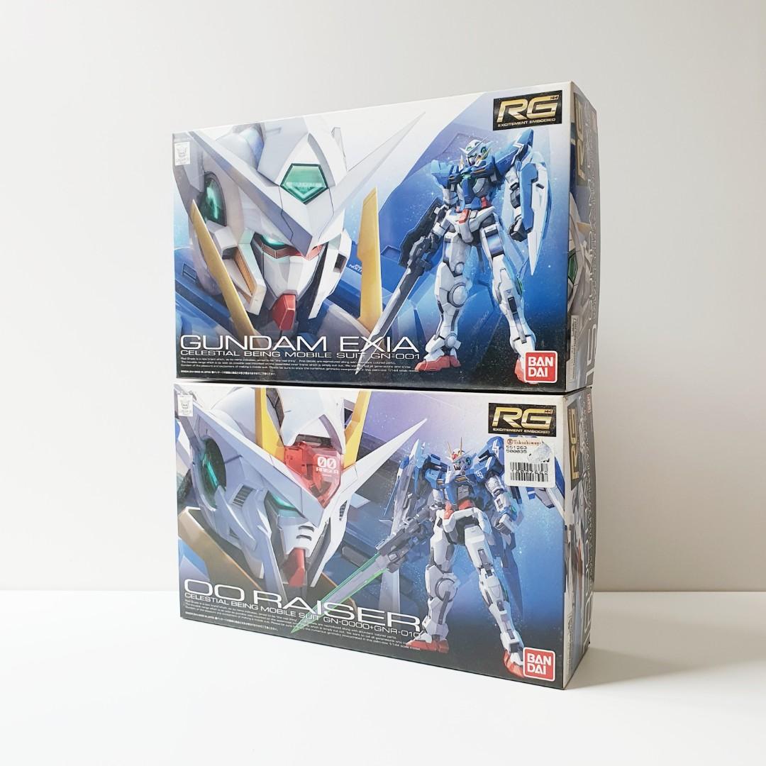 RG Gundam 00 Riser + RG Gundam Exia, Hobbies & Toys, Toys & Games on ...