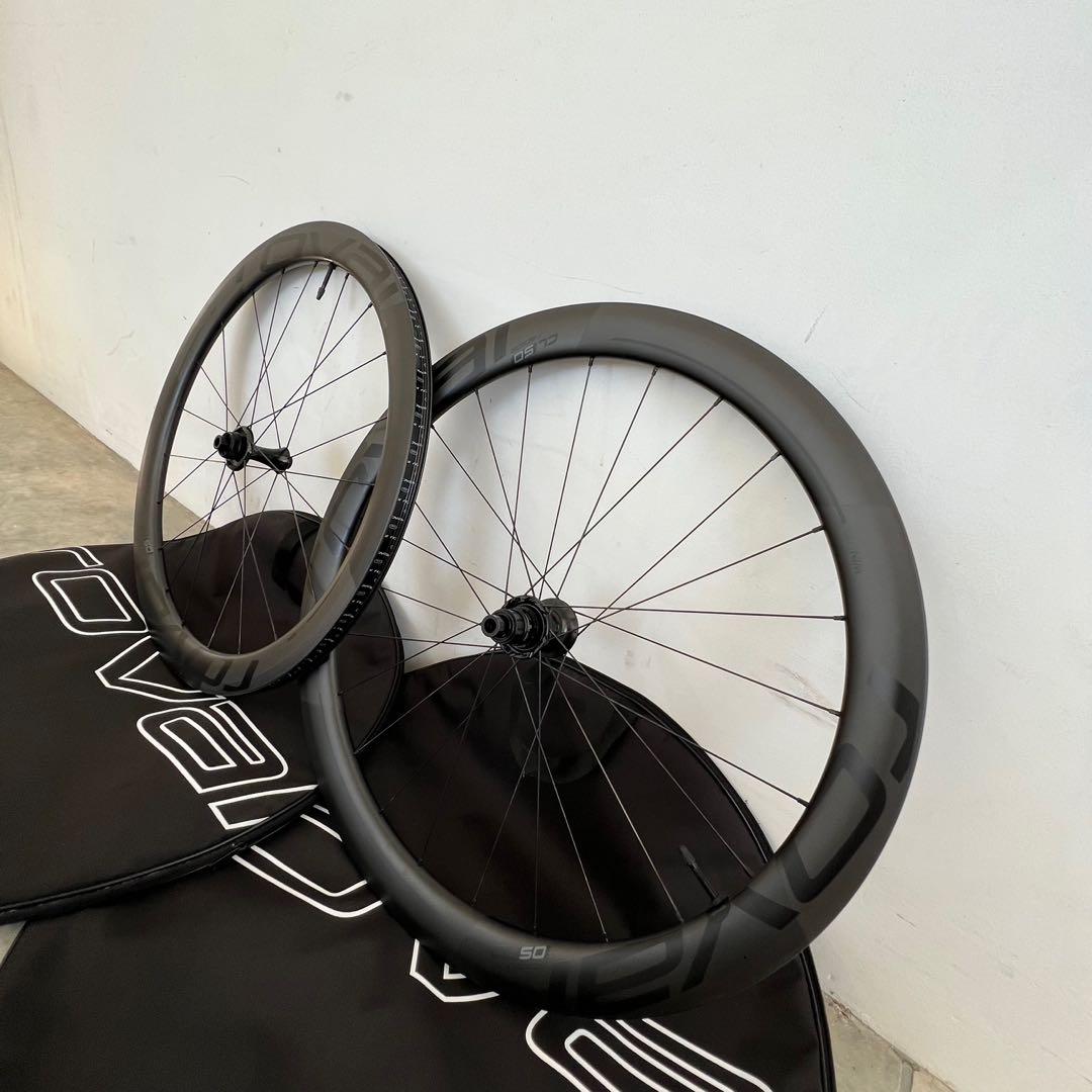 ROVAL CL 50 DISC CARBON WHEEL SET, Sports Equipment, Bicycles & Parts ...