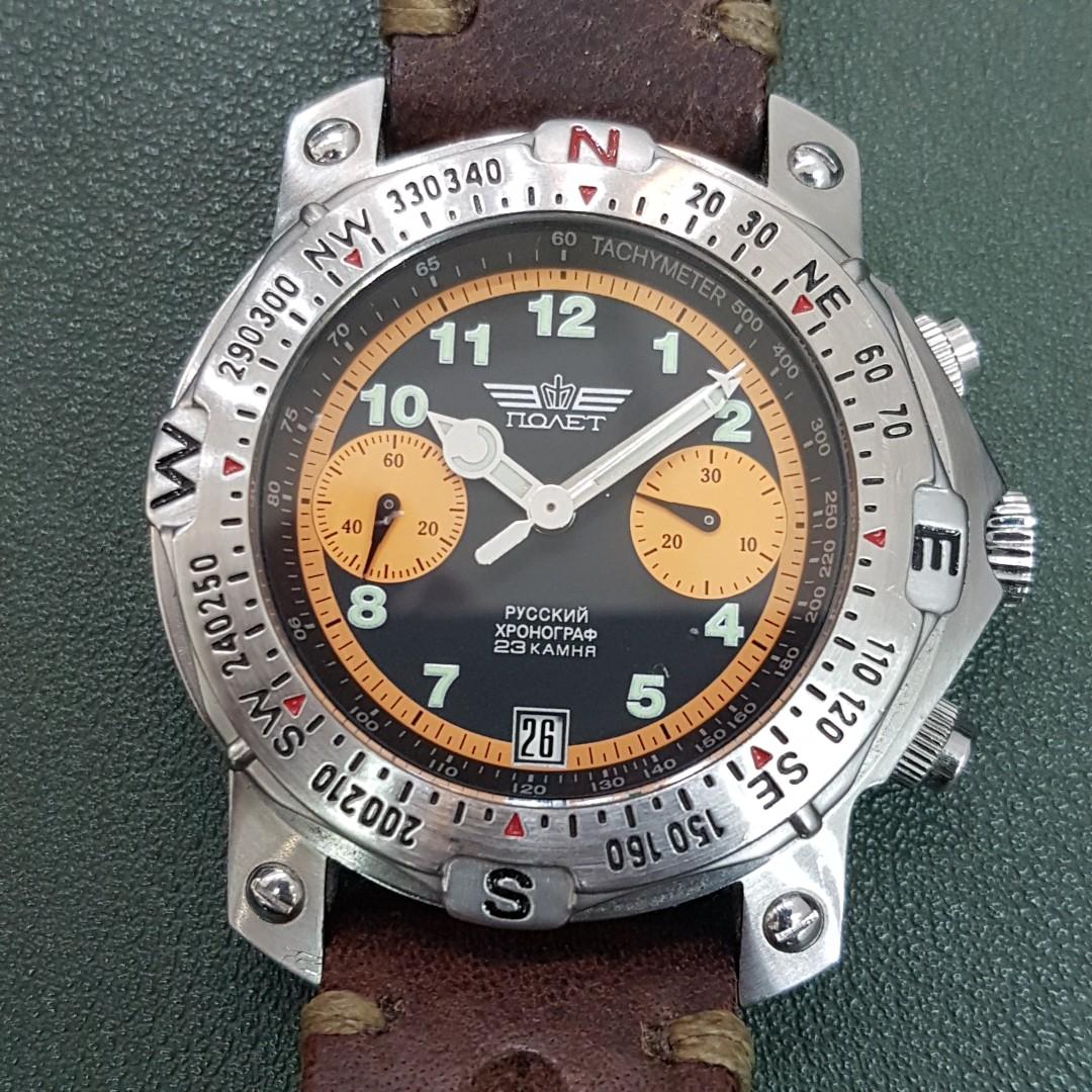 Russian Chronograph Novet Limited Edition Watch, Luxury, Watches on ...