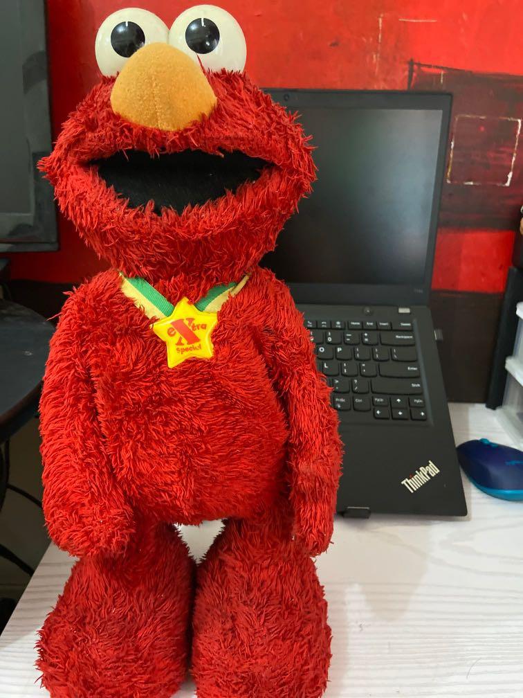 Sesame Street Elmo Hard Toy, Hobbies & Toys, Toys & Games on Carousell