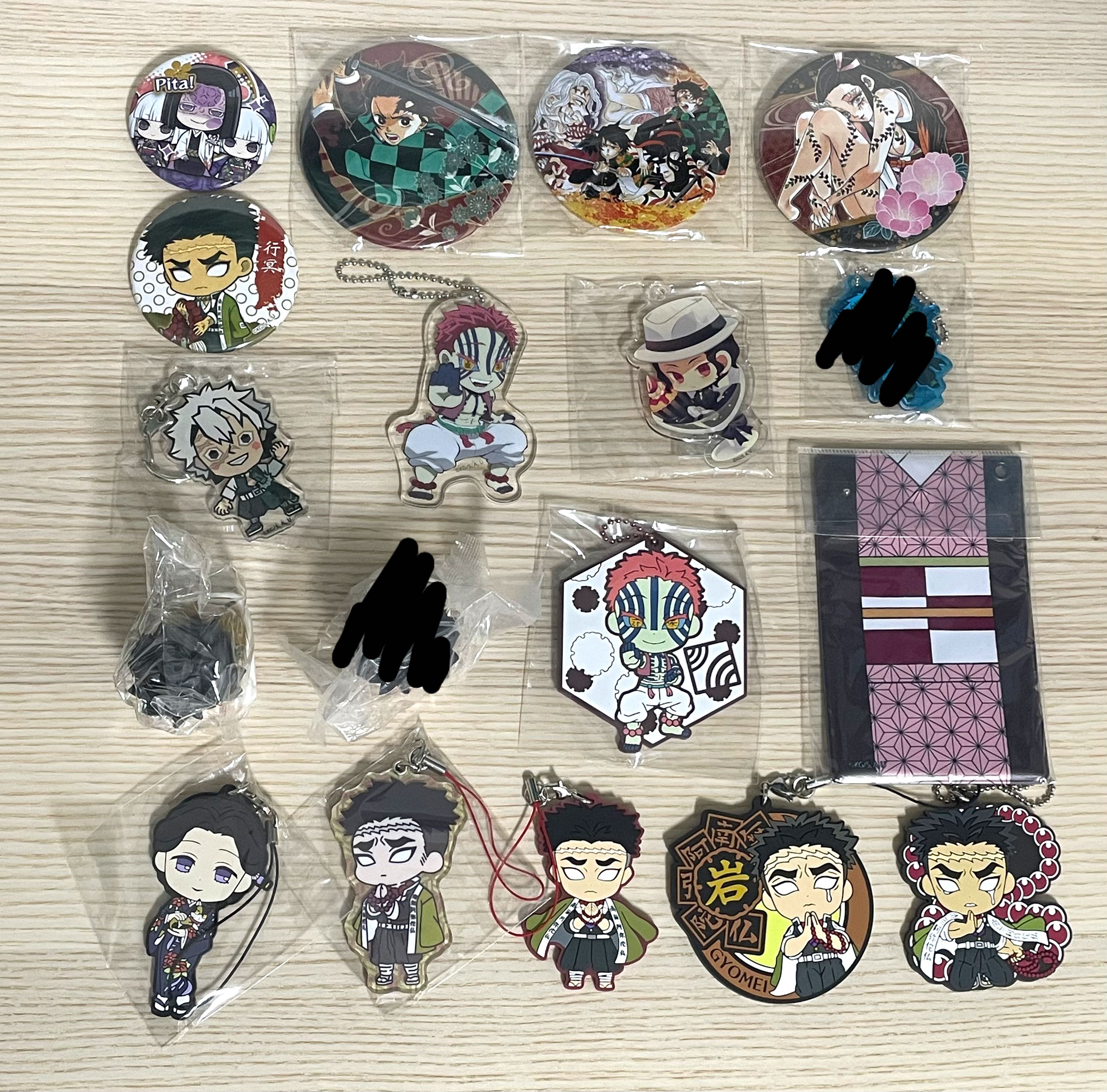 [set] official demon slayer Kimetsu no yaiba kny, Hobbies & Toys, Toys ...