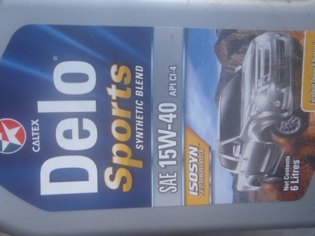 Shell Helix and Caltex Delo unused Diesel Engine Oil 15W40 expired give ...