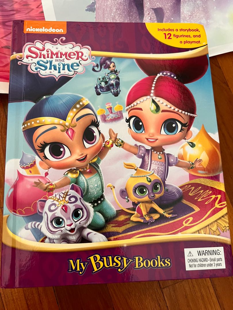 Shimmer and Shine My busy book, Hobbies & Toys, Books & Magazines ...
